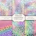 Iridescent Leopard Print Digital Paper - 42 PNG Files (digital Download ...