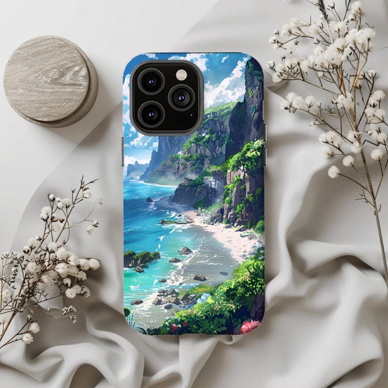 Anime Style Illustration Themed Phone Case Trendy Phone Case for iPhone ...