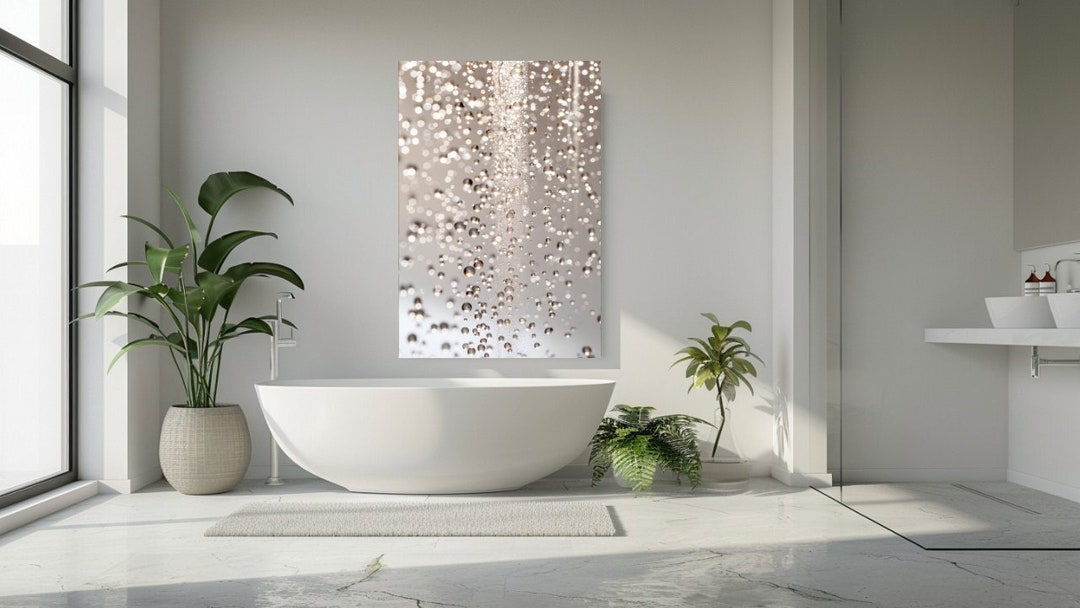 Glitter Falling, Abstract Canvas Print, Canvas Picture, Luxury Home ...