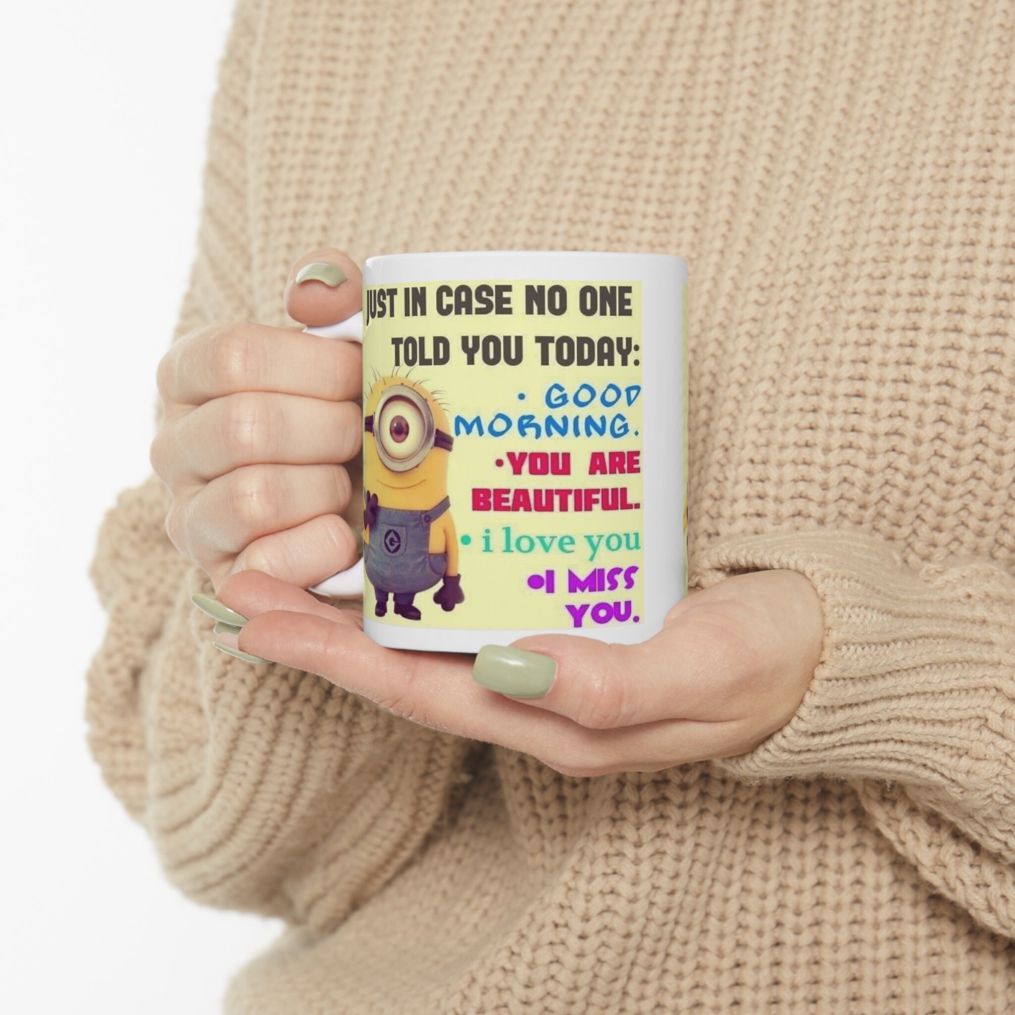 Minion Coffe With Hilarious Quotes