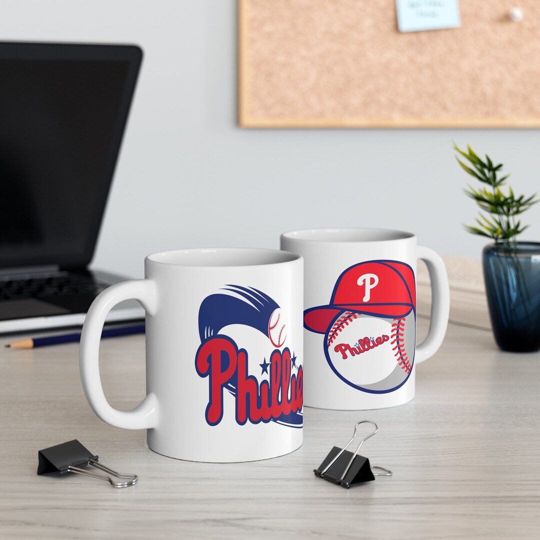 Philadelphia Phillies Baseball Team Coffee Mug Gift Baseball - Etsy
