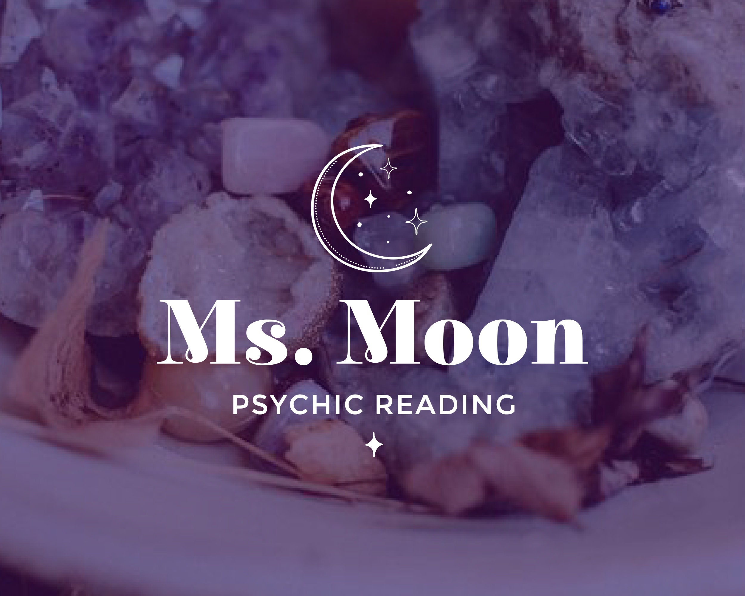 Celestial Logo, Psychic Reading Logo, Editable Logo, DIY Logo, Premade ...