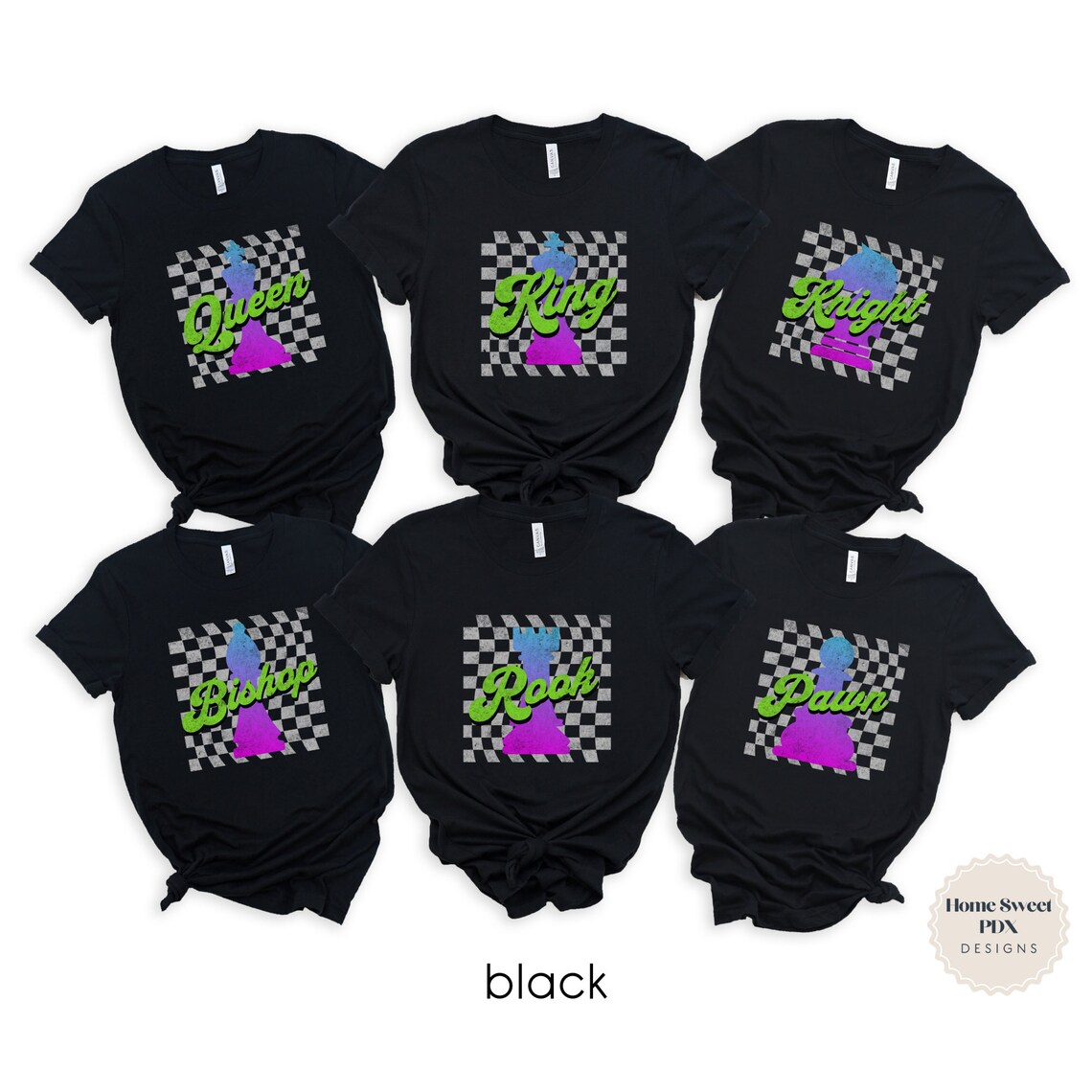 Chess Group Shirt, Matching Family Chess Tshirts, Halloween Costume ...