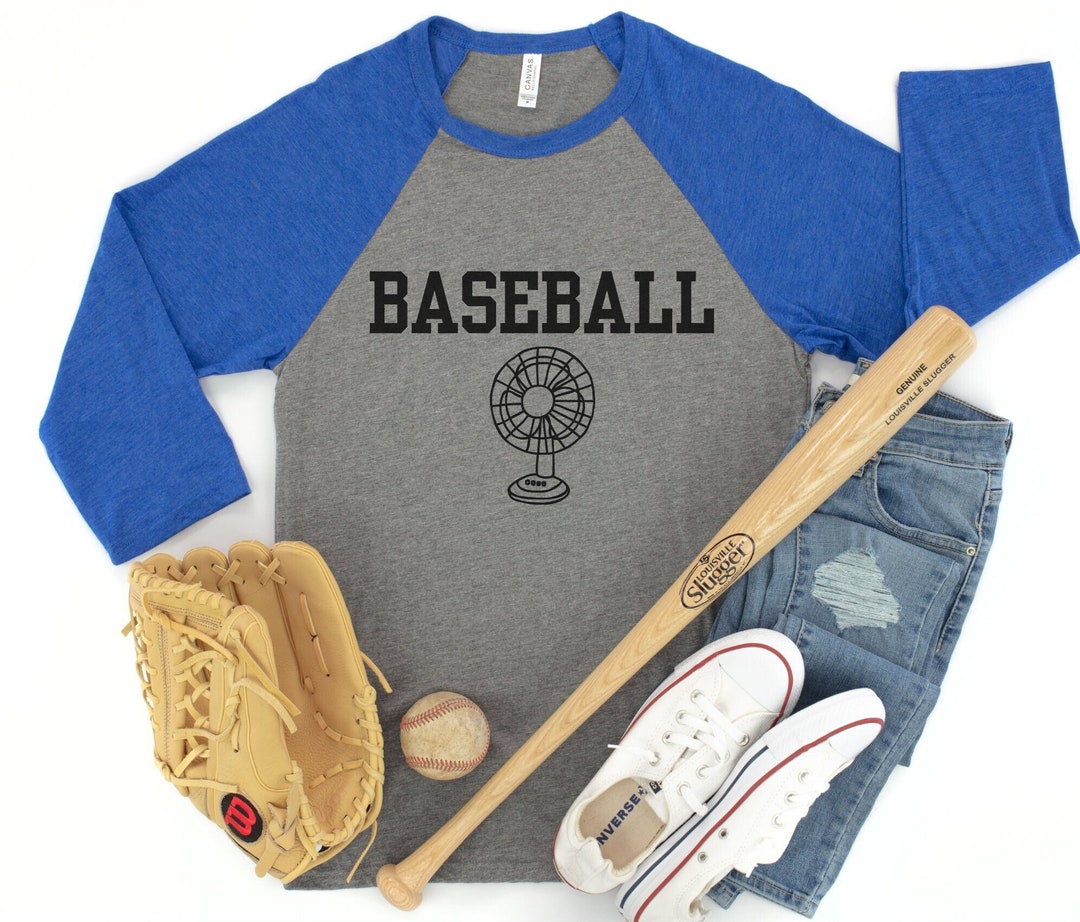 Baseball Fan Shirt, Baseball Game Day Shirt, Baseball Electric Fan ...