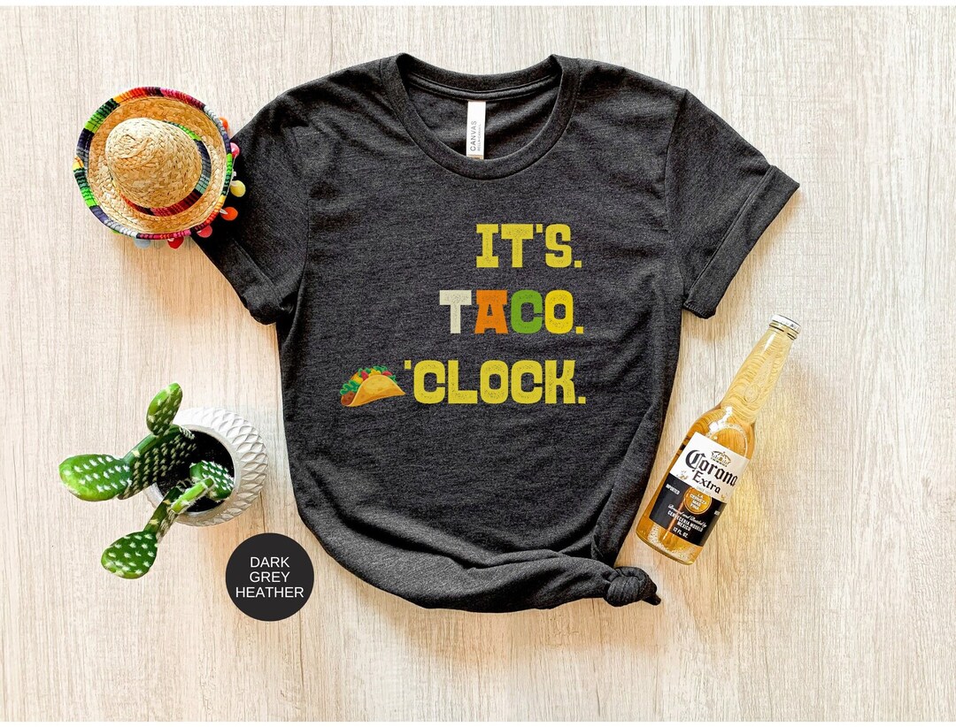 Retro Taco Shirt, Groovy Taco Party Shirt, Taco Lover Gift, Funny Food ...