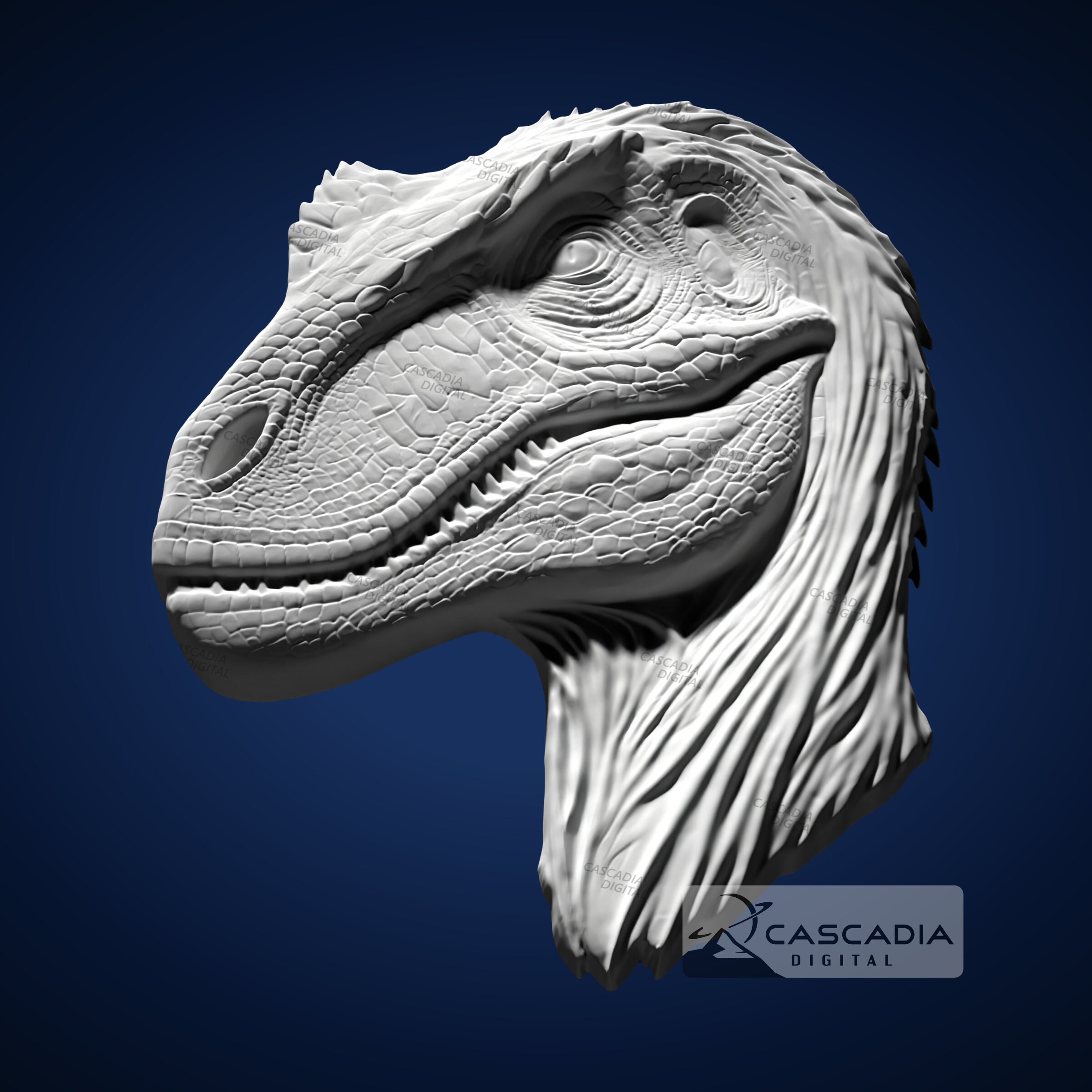 Raptor - STL Model for CNC Router and 3D Printing - Etsy
