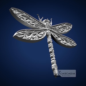Dragonfly - STL Model for CNC Router and 3D Printing - Etsy