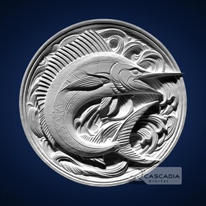 Marlin Round - STL Model for CNC Router and 3D Printing - Etsy