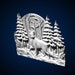 Wolf Winter Scene - STL Model for CNC Router and 3D Printing - Etsy