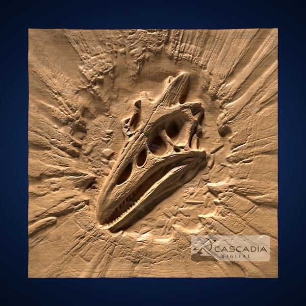Dinosaur Fossil 3d Print Files - Etsy