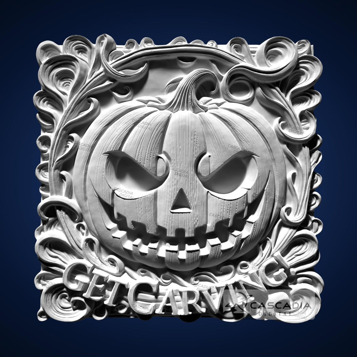 Jack-o-lantern Carve - STL Model for CNC Router and 3D Printing - Etsy UK