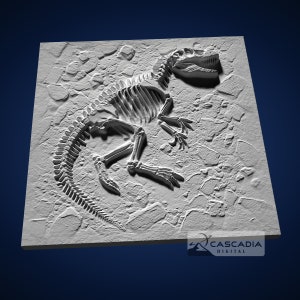 Trex Fossil Full - STL Model for CNC Router and 3D Printing - Etsy