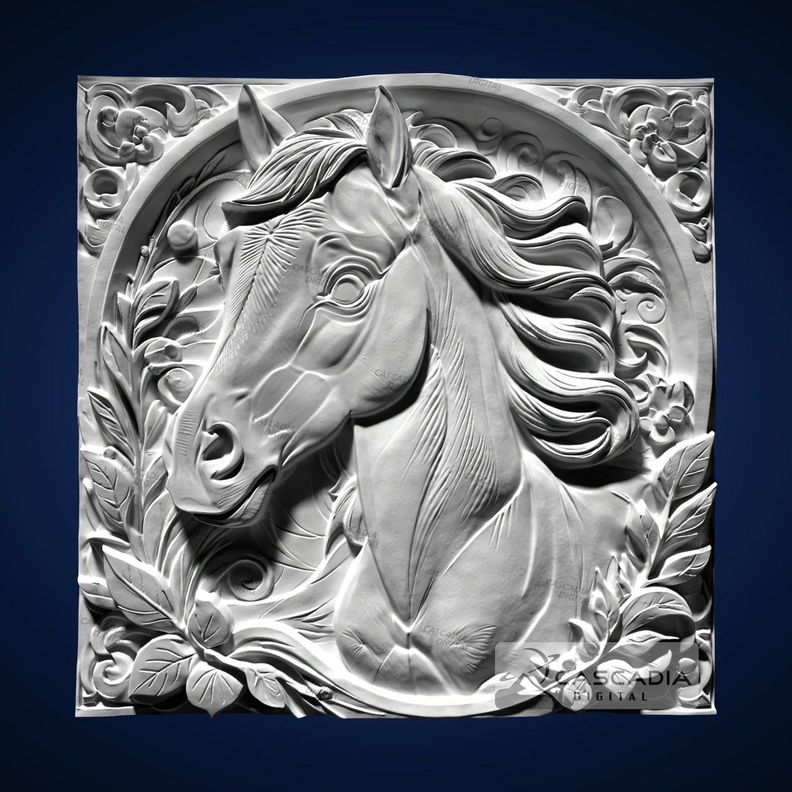 Cute Pony Horse Foal - STL Model for CNC Router and 3D Printing - Etsy