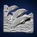 Dolphin Waves - STL Model for CNC Router and 3D Printing - Etsy