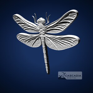 Dragonfly - STL Model for CNC Router and 3D Printing - Etsy