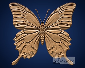 Butterfly - STL Model for CNC Router and 3D Printing - Etsy