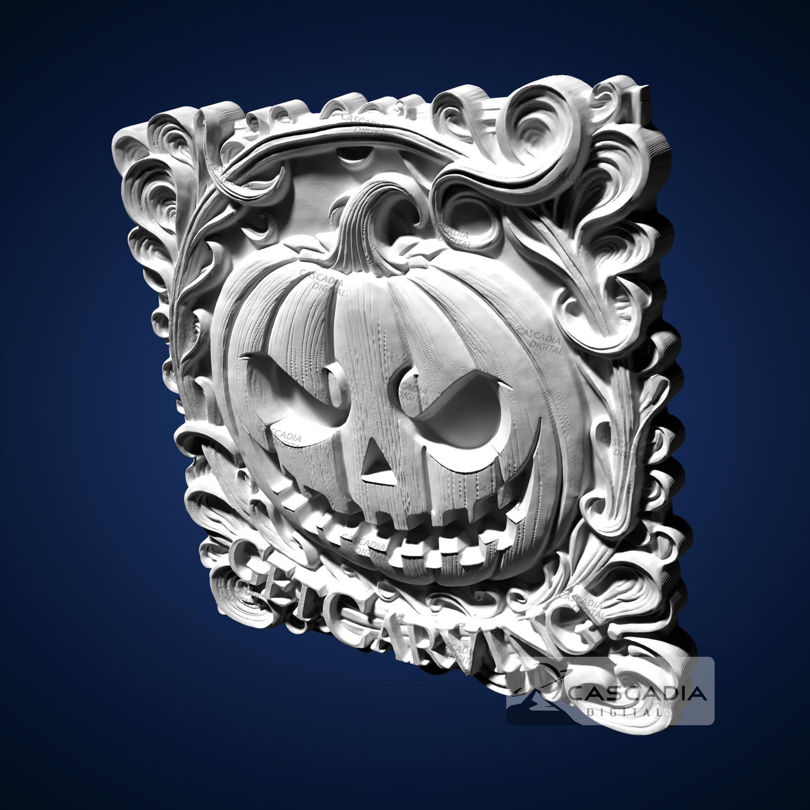Jack-o-lantern Carve - STL Model for CNC Router and 3D Printing - Etsy UK