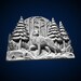 Wolf Winter Scene - STL Model for CNC Router and 3D Printing - Etsy