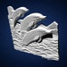 Dolphin Waves - STL Model for CNC Router and 3D Printing - Etsy