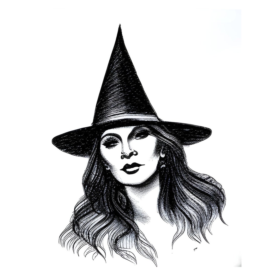 Magical Witches Pictures Collection PNG Format - Etsy