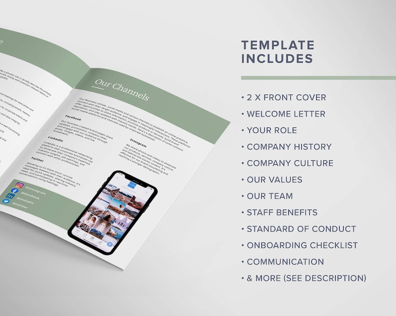 New Employee Welcome Packet | Canva Template | Onboarding Packet ...