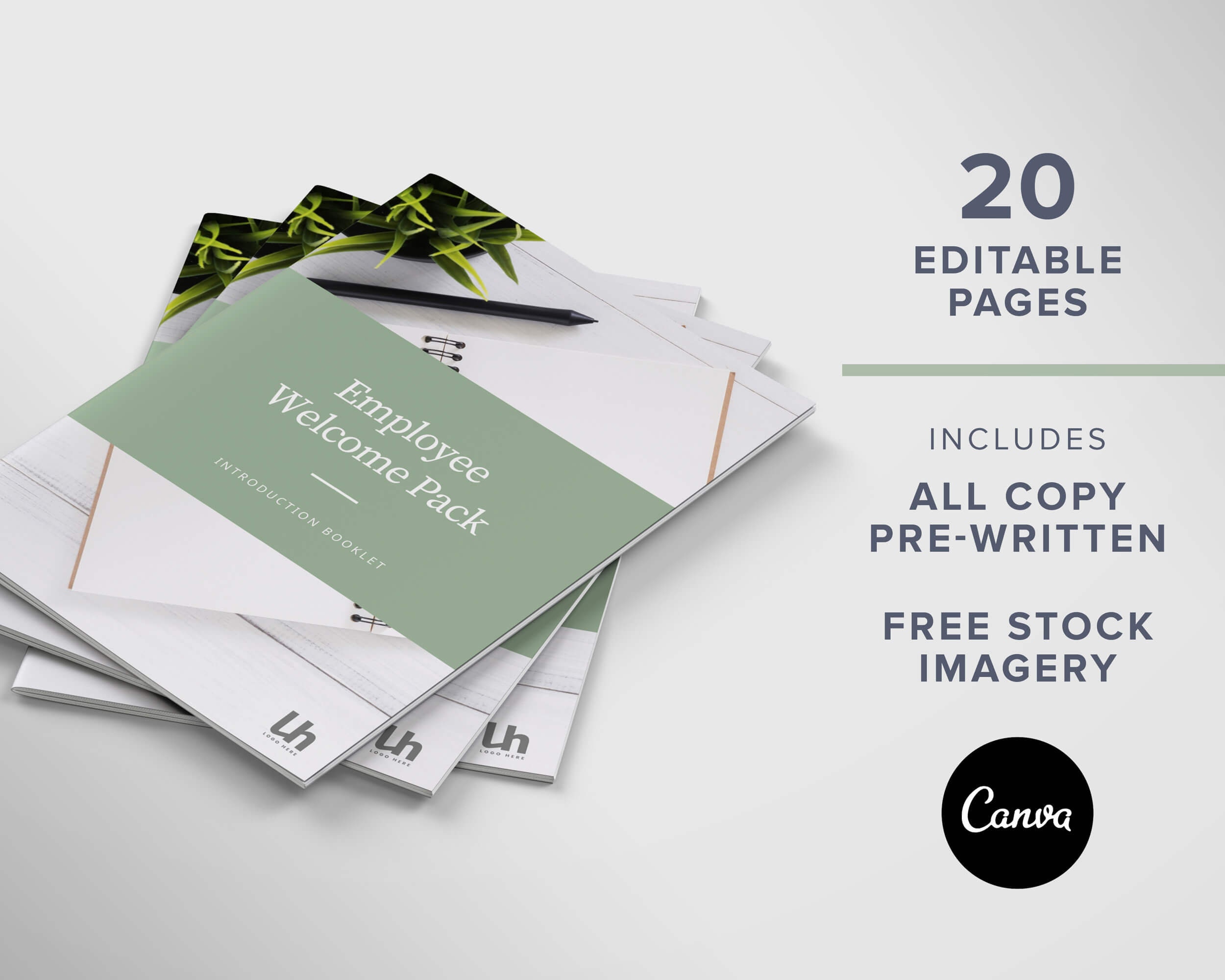 New Employee Welcome Packet | Canva Template | Onboarding Packet ...