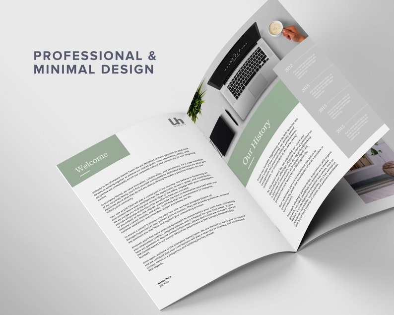New Employee Welcome Packet | Canva Template | Onboarding Packet ...