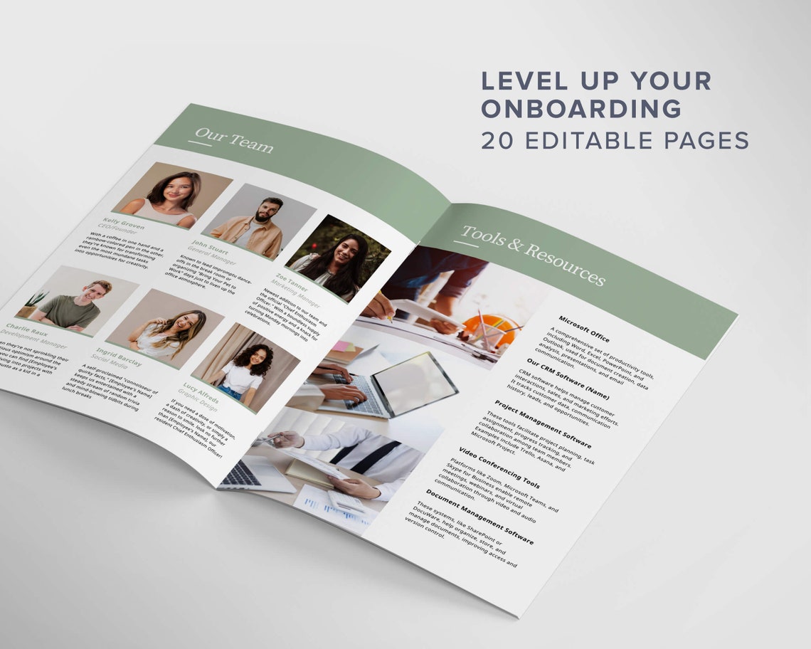 New Employee Welcome Packet | Canva Template | Onboarding Packet ...