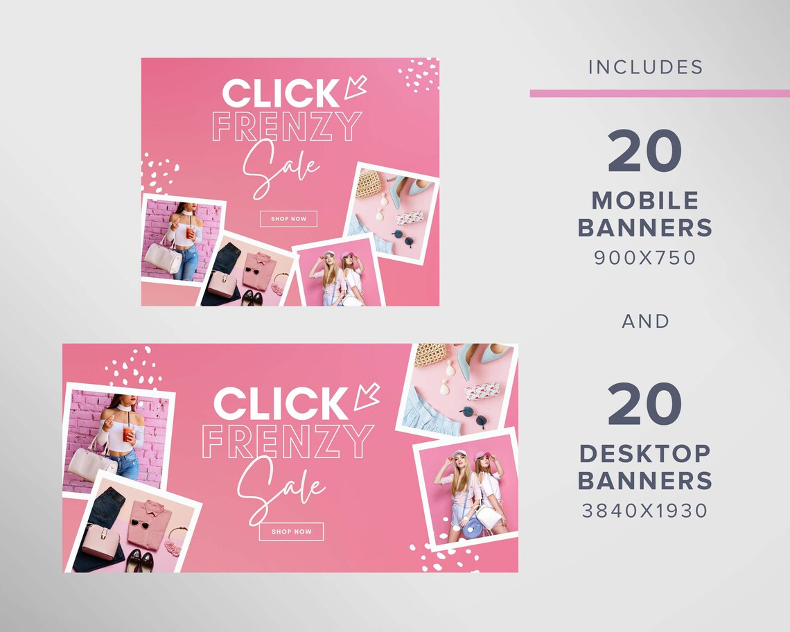 Editable Website Banner Template, Squarespace Web Banner Wix and ...