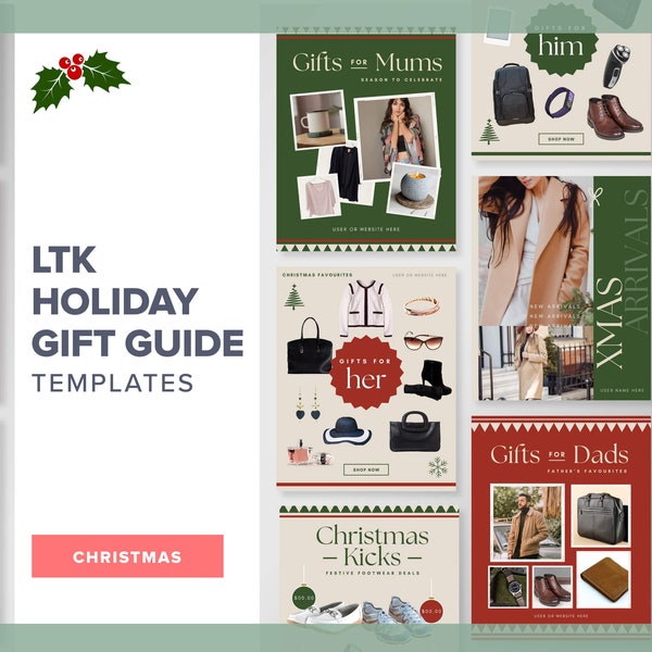 Gift Guide Template - 60+ Gift Ideas for 2025