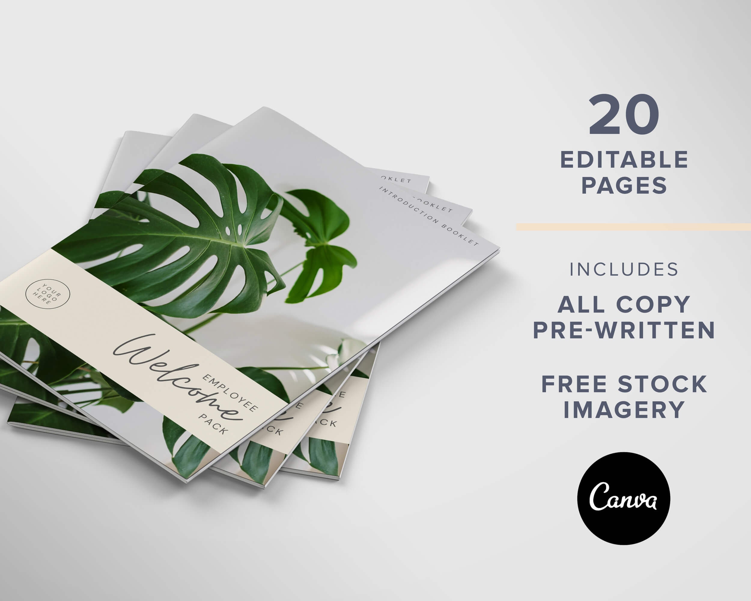 New Employee Welcome Packet | Canva Template | Onboarding Packet ...