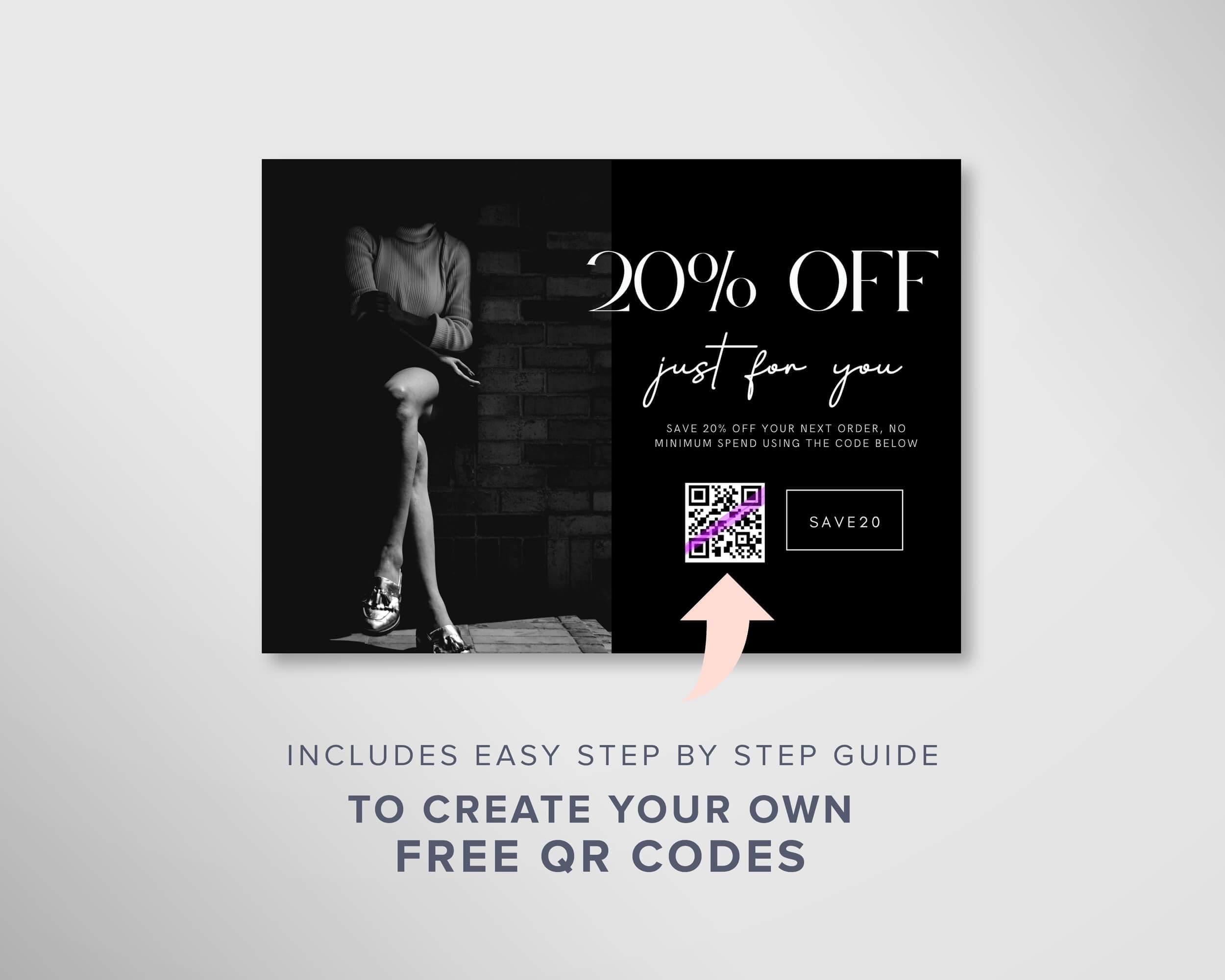 Ebay Thank You Card Template Canva Thankyou Order Card Small Business ...