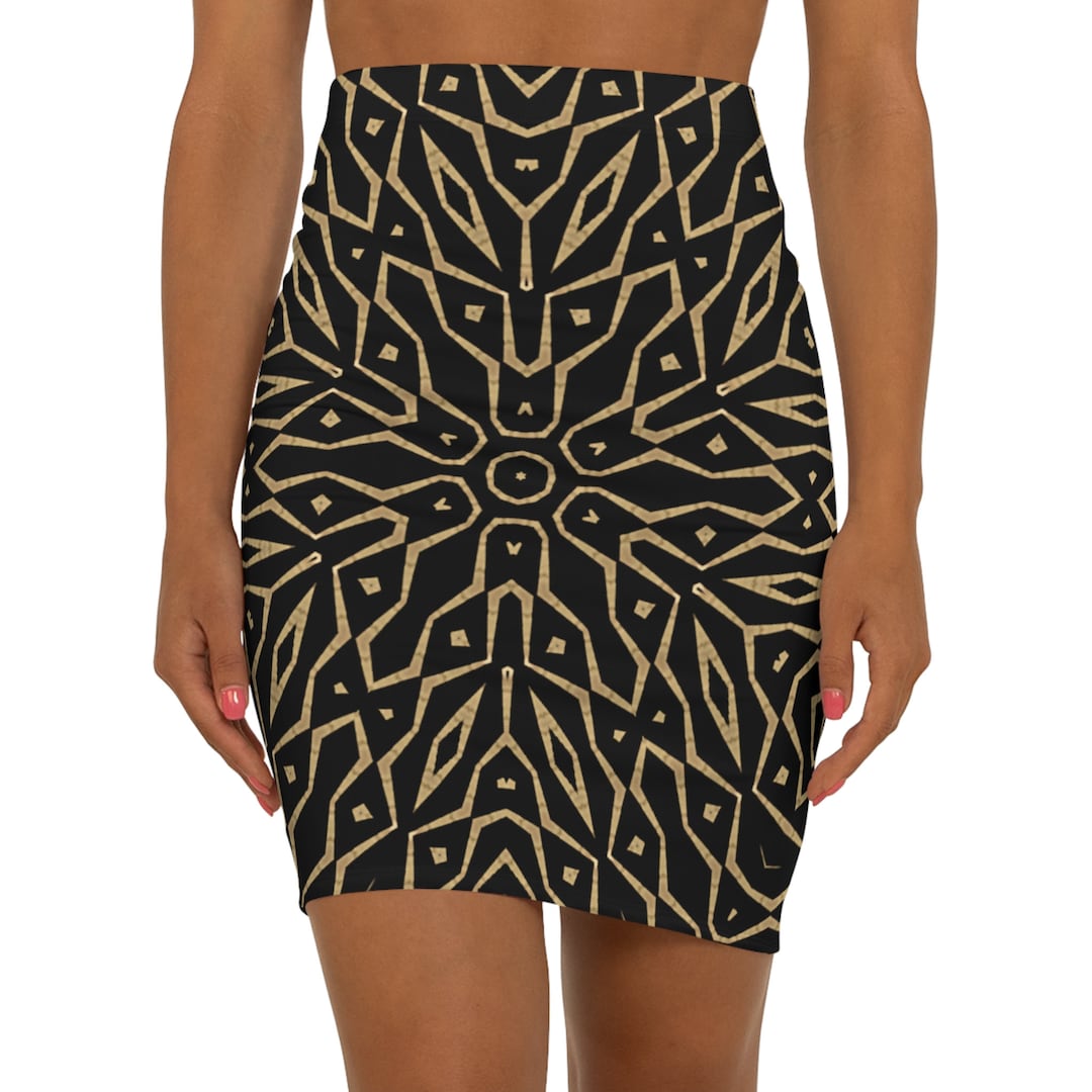 Tribal Aztec Inspired Mini Skirt - Etsy