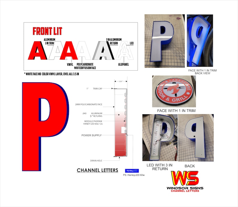 Custom 3D Light up Number Sign LED Address Sign House Lit up - Etsy