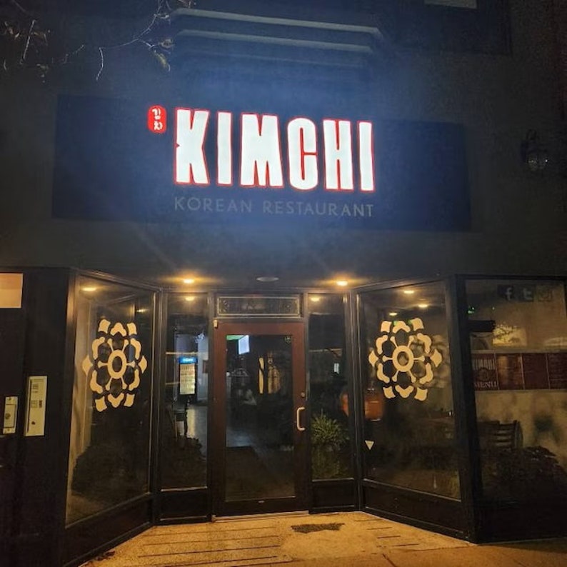 Custom Korean Restaurant Signs,commercial Signs for Indoor/outdoor,lit ...