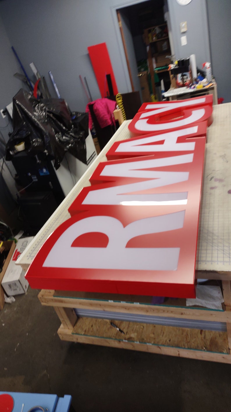 Custom Pharmacy Sign, Commercial Signs for Indoor/outdoor, Lit up Signs ...