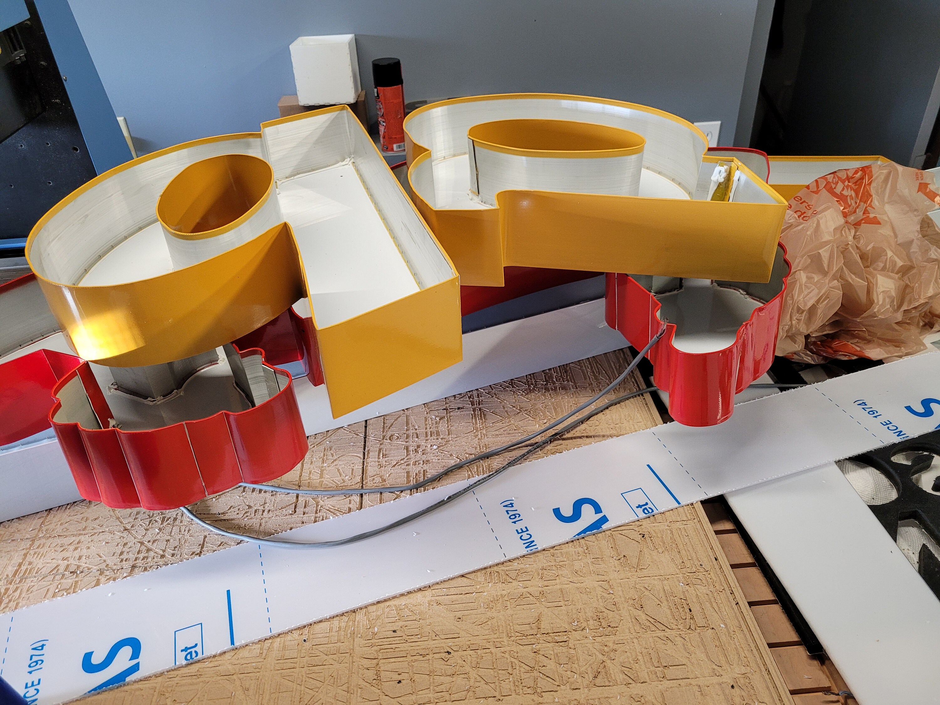 3D Store Front Signs LED Channel Letters Illuminated Wall Signs ...