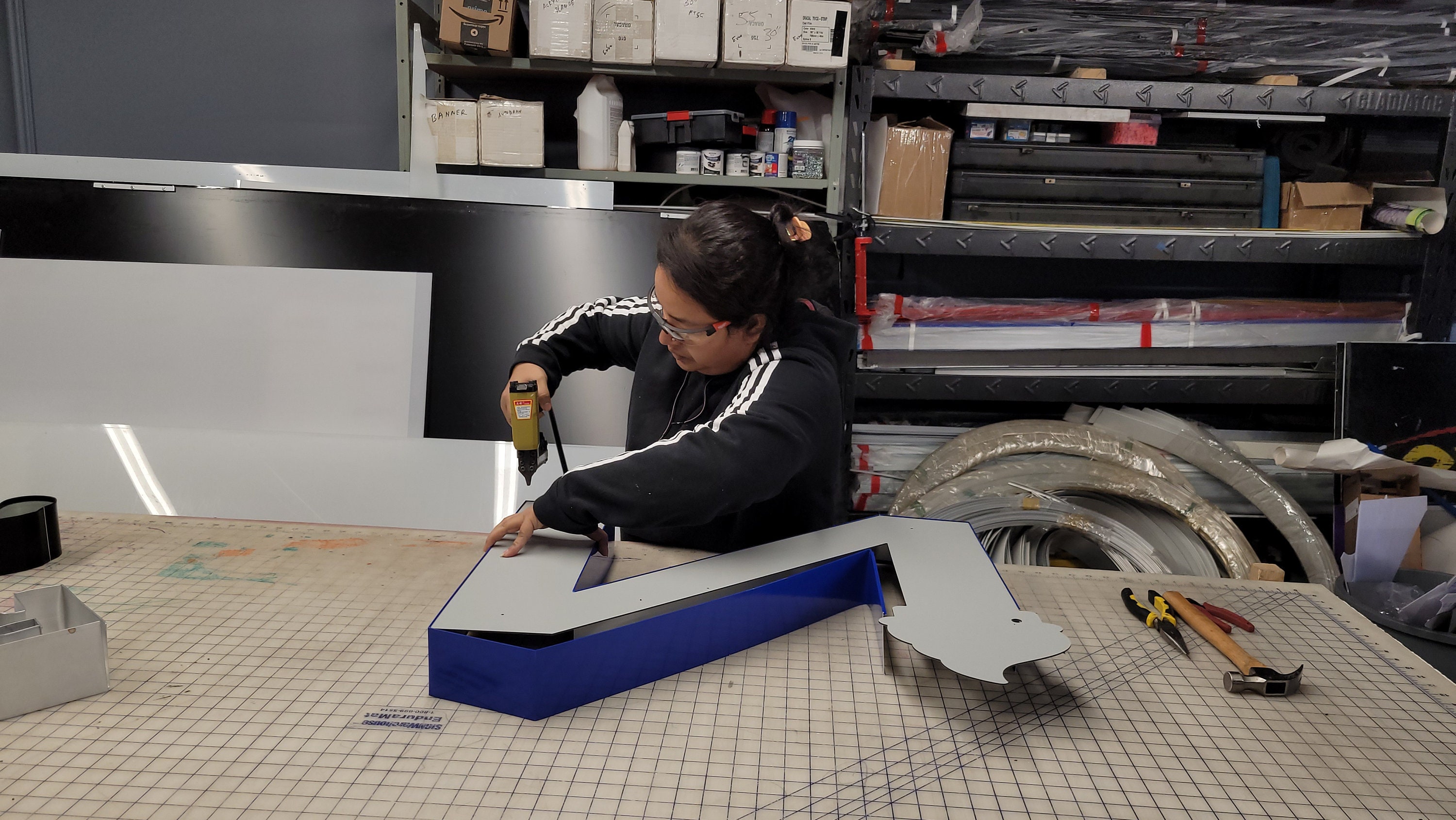 3D Store Front Signs LED Channel Letters Illuminated Wall Signs ...