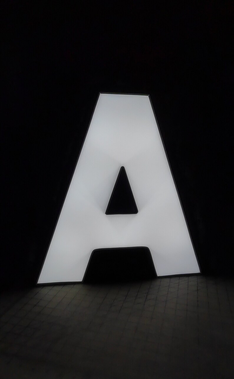 3D Light up Channel Letter, for Your Kids Room, Wedding, House Décor - Etsy