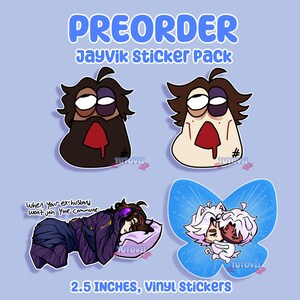 PRE ORDER Arcane Season 2 Jayvik Vinyl Sticker Pack - Etsy