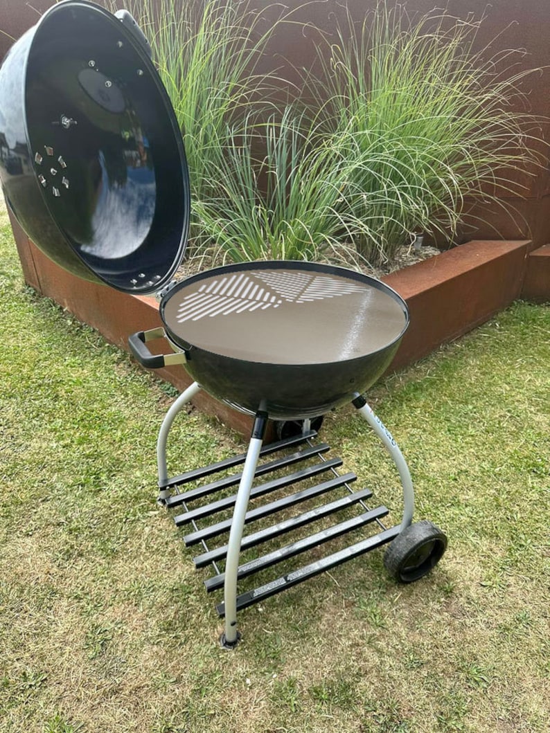 BBQ Stainless Steel Grill Plate Fire Plate Plancha Kettle Grills Ø54.5 ...