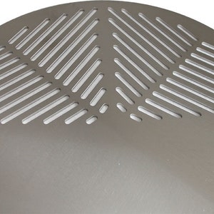 BBQ Stainless Steel Griddle, Fire Plate, Plancha for Kettle Grills Ø54 ...