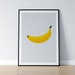 Banana Printable | Kitchen Printable Decor | Fruit Printable | Kitchen ...