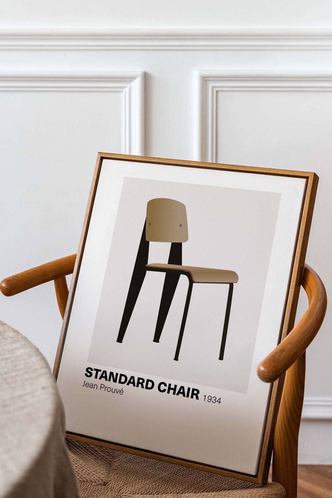 Standard Chair Vitra Poster Modern Print Fine Art - Etsy