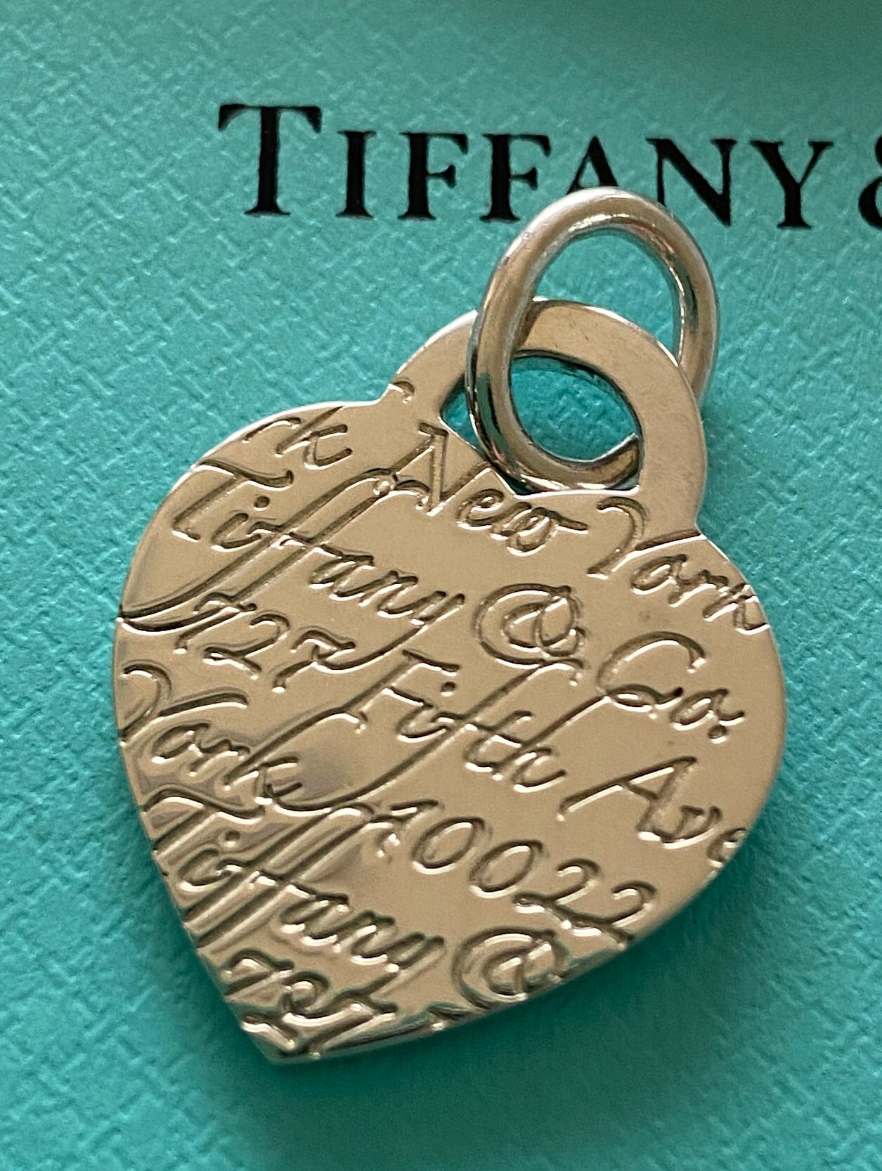 Tiffany & Co, Vintage Notes Heart Charm, Mother's Day, Gift for Mom ...