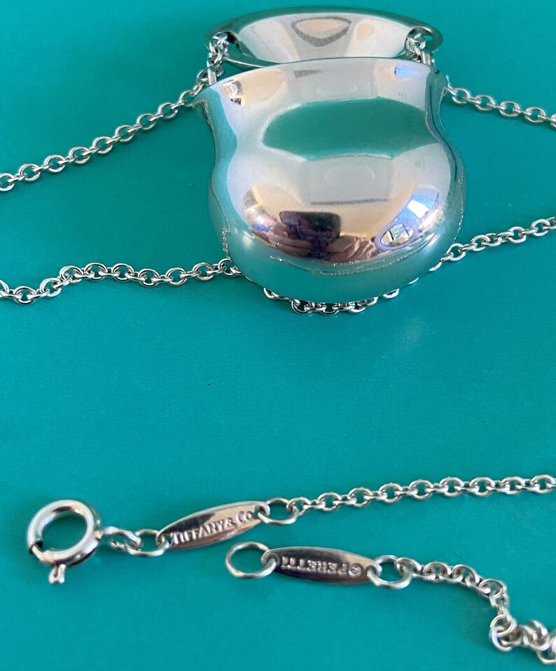 Buy Tiffany & Co, Elsa Peretti, Inro Bottle Necklace Pendant, Mother's ...