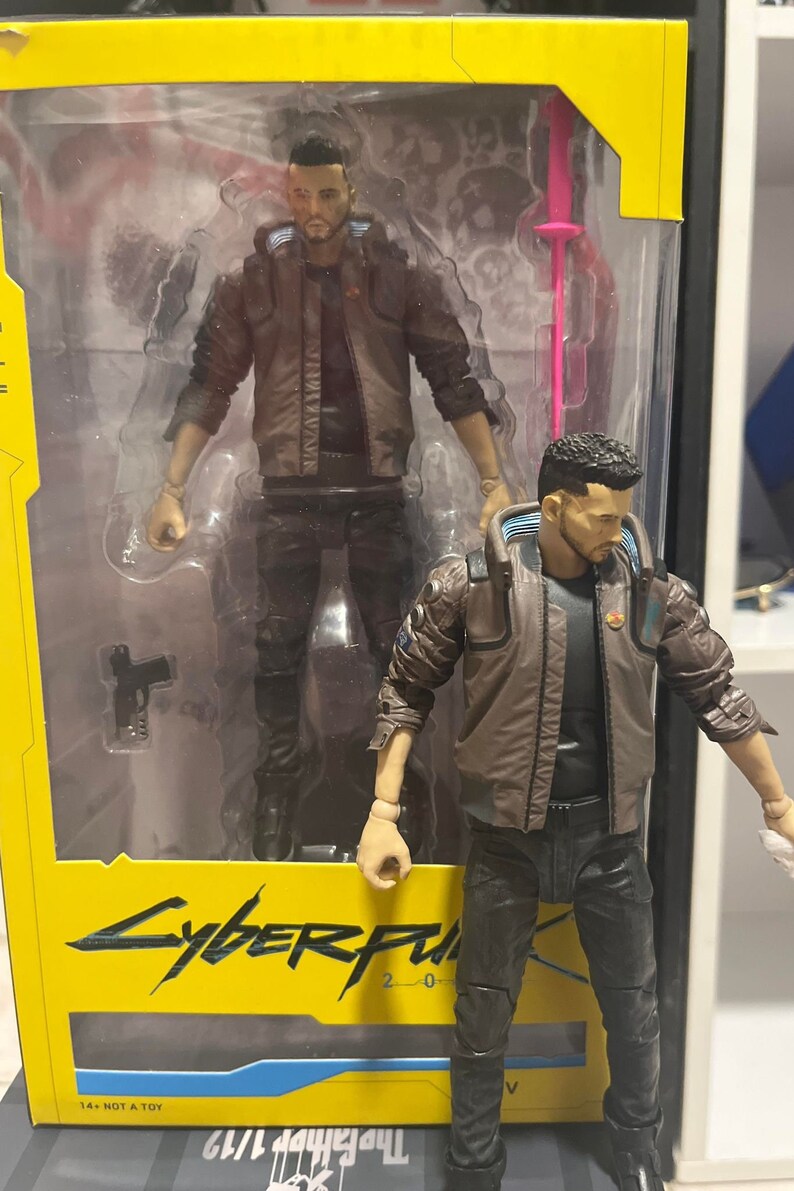 Cyberpunk 2077 Action Figure NEVER Open Yet - Etsy