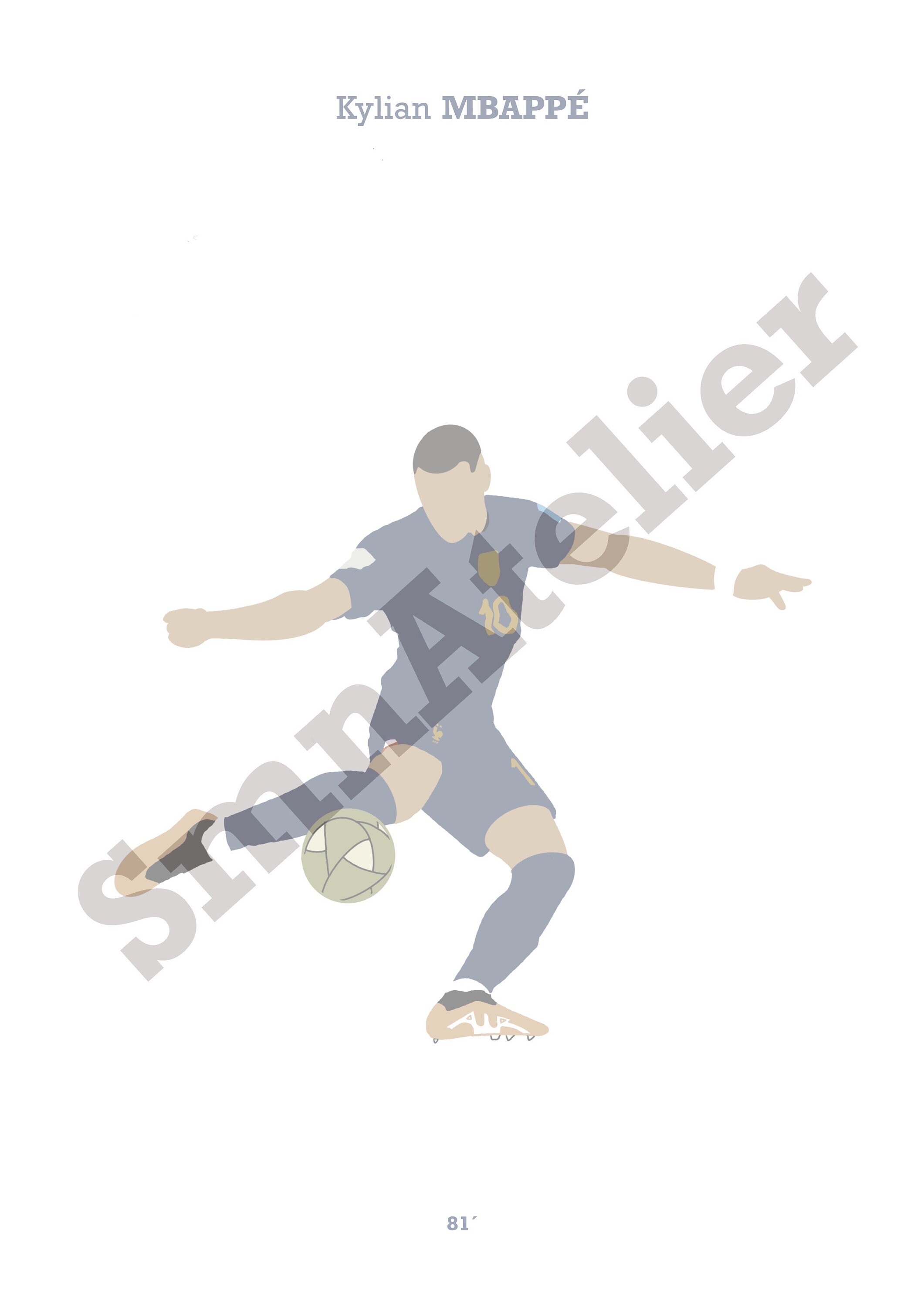 Kylian Mbappe - Etsy