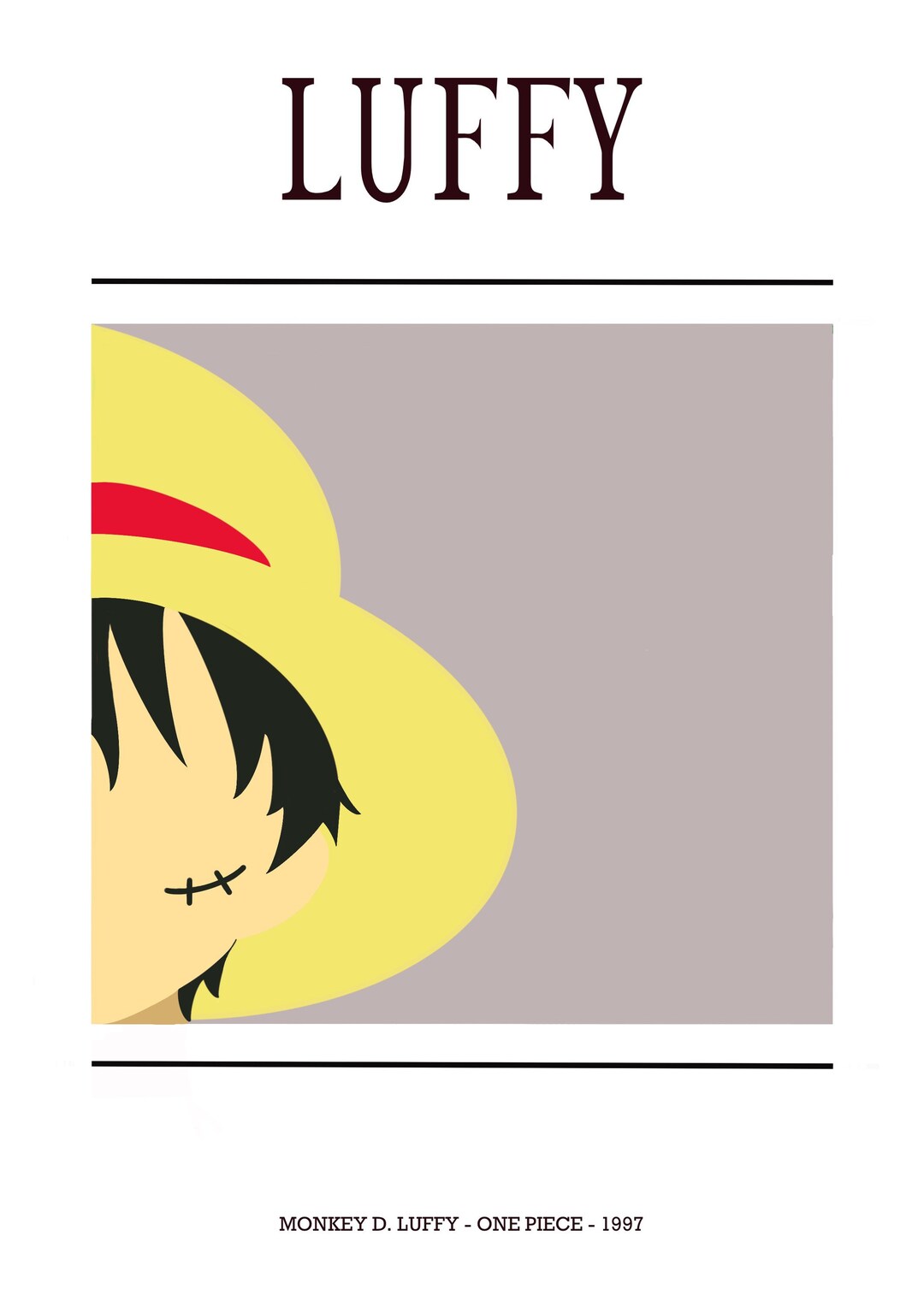 Monkey D. Luffy SIZE A4 - Etsy