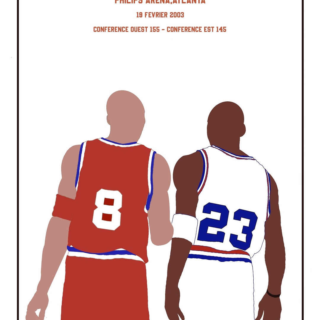 NBA All-star 2003 Poster A4 Size - Etsy